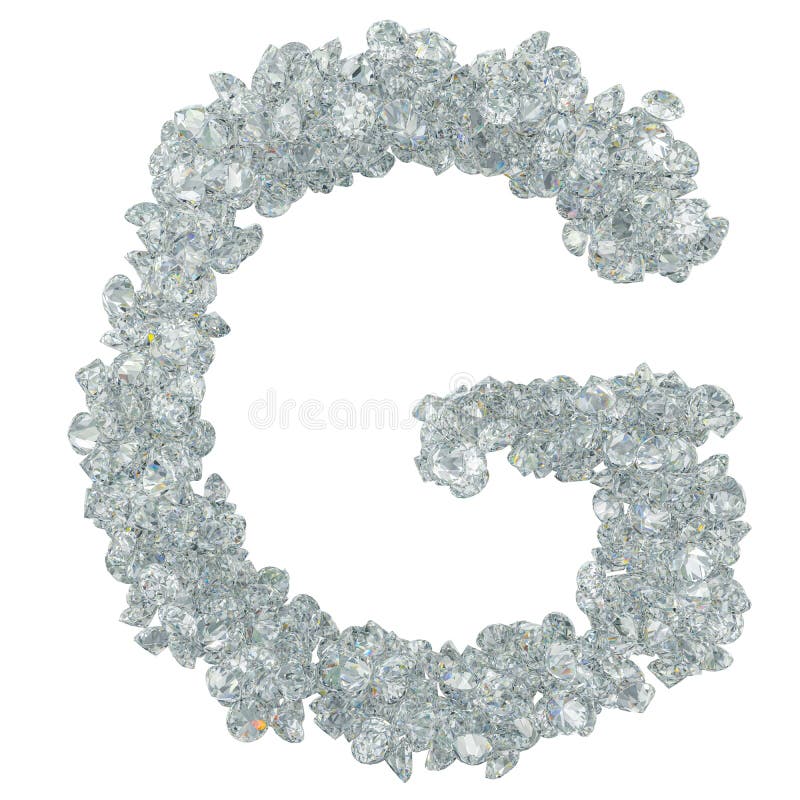 Diamond 3d Rendering Isometric Icon. Stock Vector - Illustration of ...