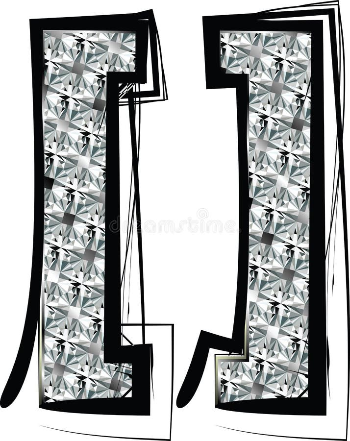 Diamond Font Symbol stock vector. Illustration of brilliant - 101208673