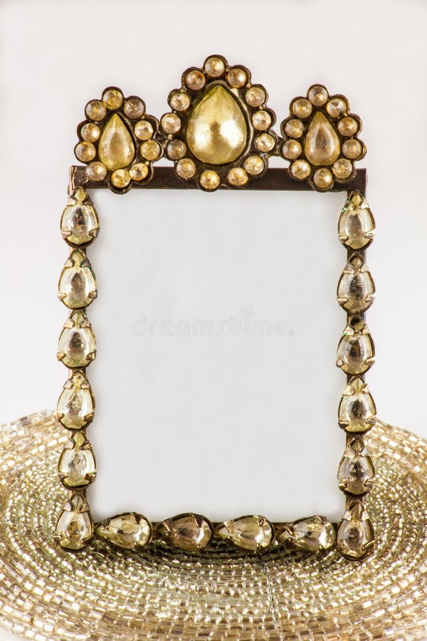 Diamond frame stock photo. Image of jewels, ornament - 55308662