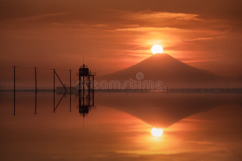 Diamond Fuji stock image. Image of vacation, season, fuji - 94252021