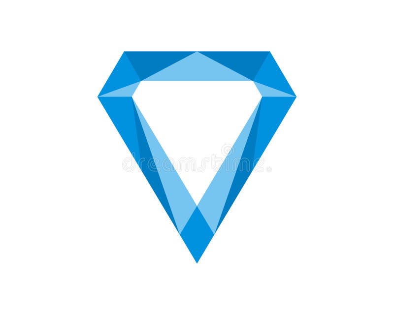 Diamond Gem Logo Vector Design Template Stock Vector - Illustration of ...