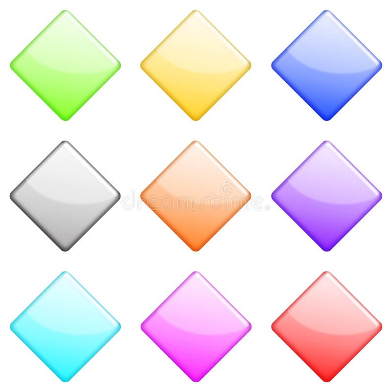 Glossy Buttons stock illustration. Illustration of buttons - 42082248