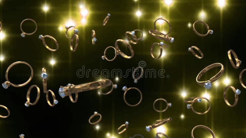 Gold Sky Particle Loop Animation Stock Video - Video of clouds, flare ...