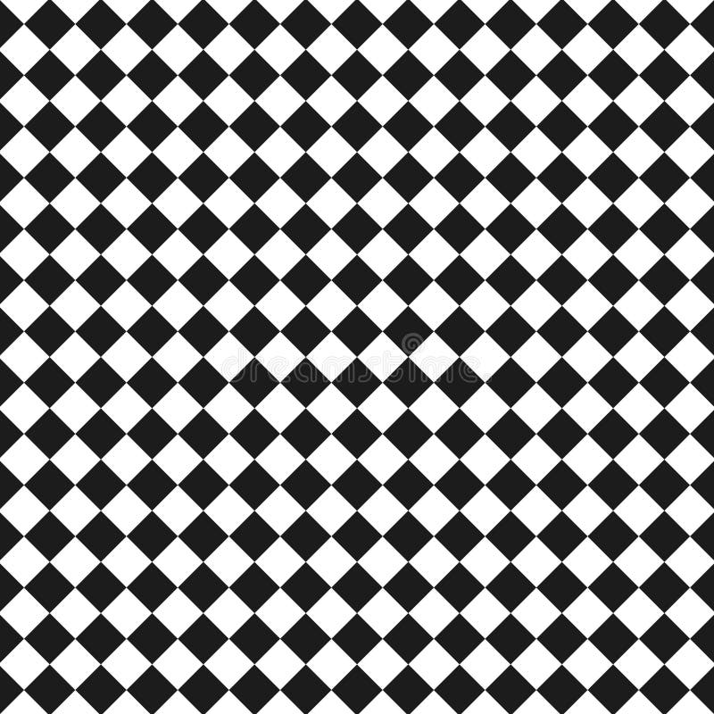 Diamond Grid Icon. Black White Checkered. Geometric Decorative Design ...
