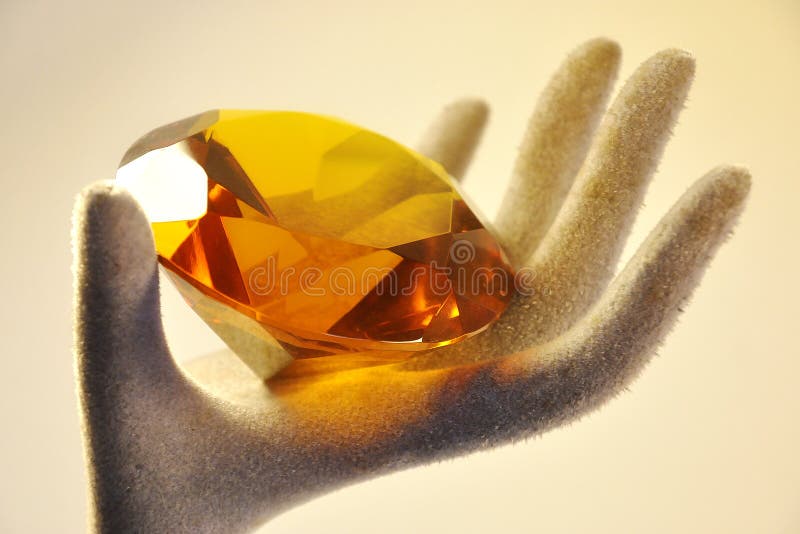 Diamond in the Hand stock photo. Image of luxury, jewelery - 19288864
