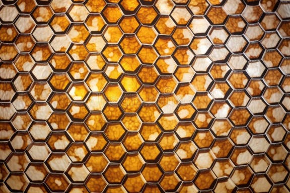 Diamond Hexagonal Patterns on a Snakes Skin Stock Photo - Image of ...