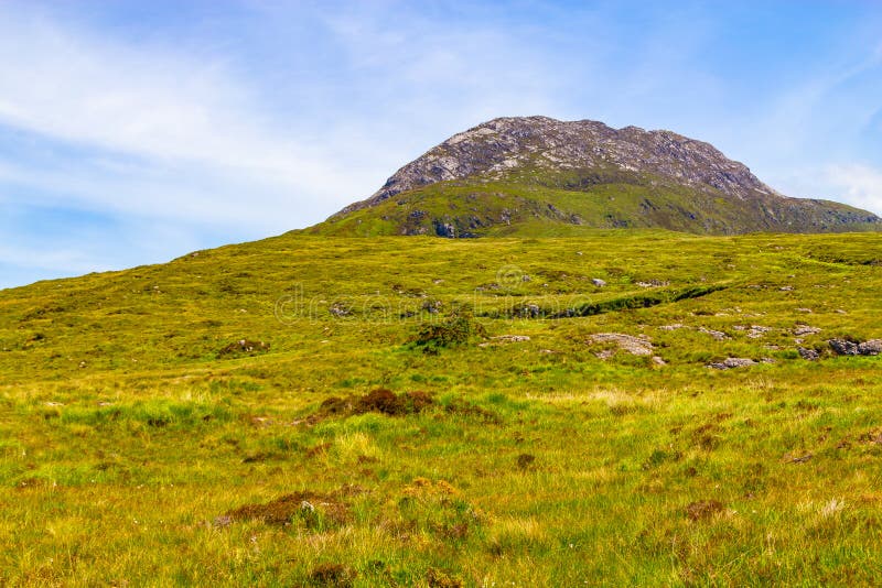 Diamond Hill in Letterfrack Stock Image - Image of river, sunny: 122639743