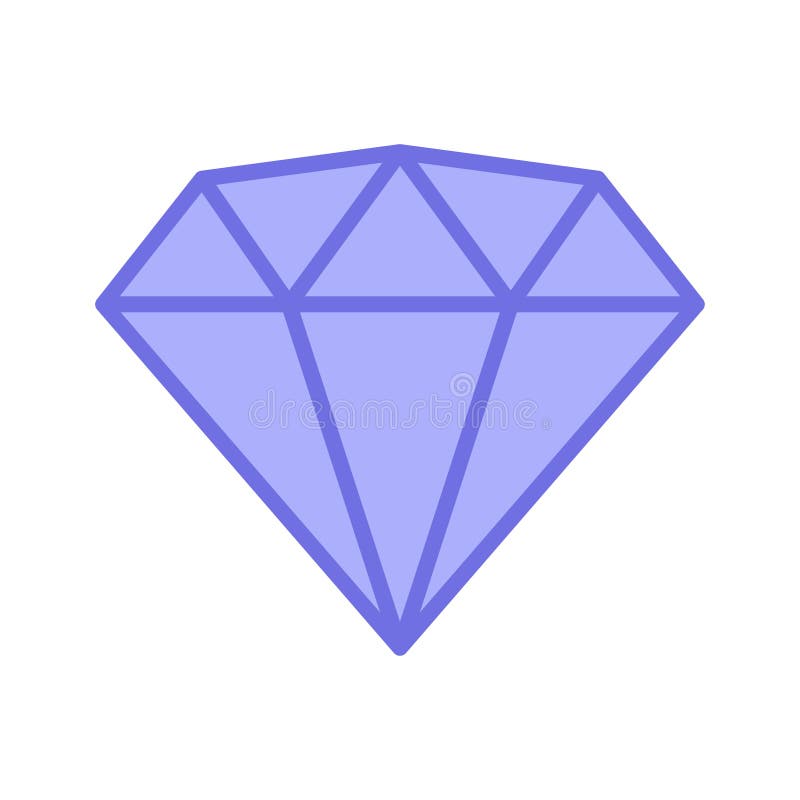 Diamond in a flat style stock vector. Illustration of vector - 92204475 Diamond in a flat style stock vector. Illustration of vector - 92204475