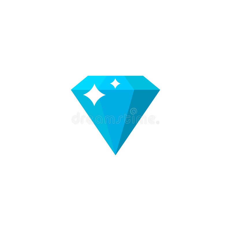 Diamond Icon. Sign Design Vector Modern Symbol Stock Illustration ...