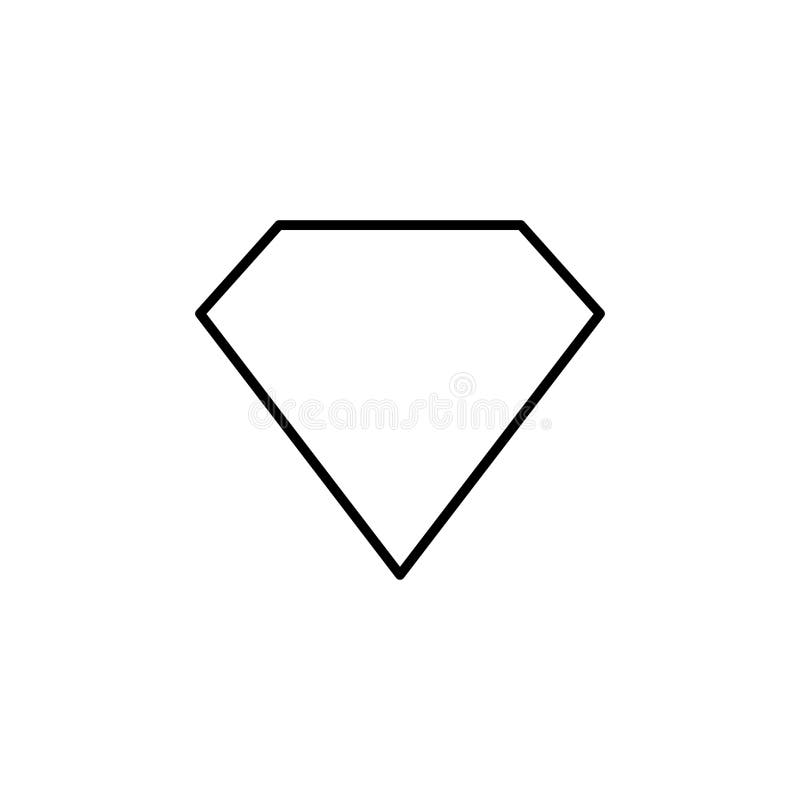 Diamond Icon . Diamond Gems Vector Icon Stock Vector - Illustration of ...