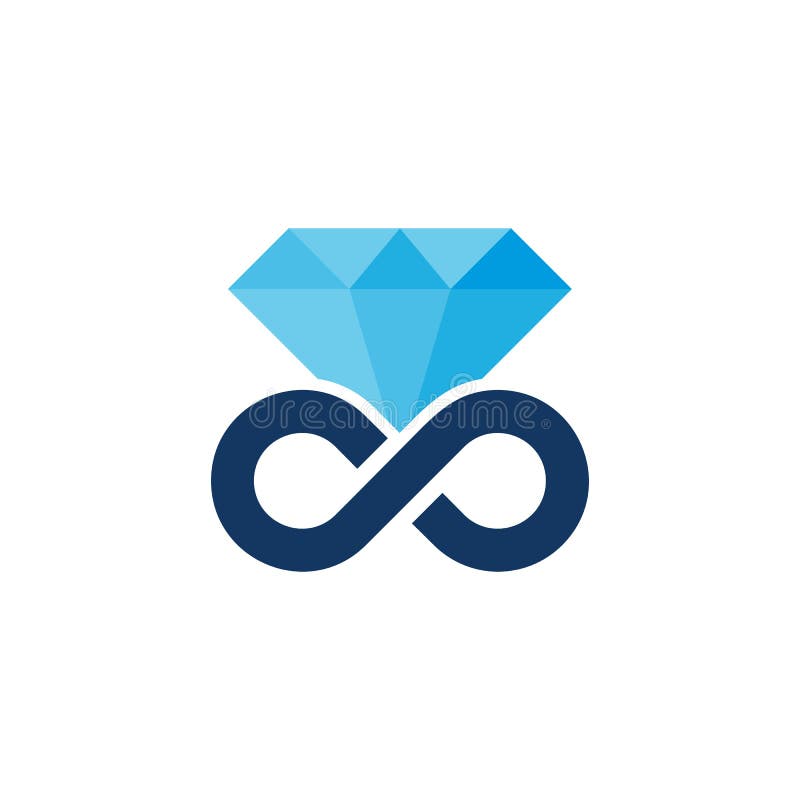 Diamond Infinity Logo Design, Brand Identity Logos Vector, Modern Logo ...