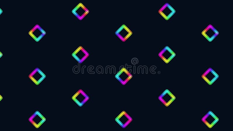 Diamond Inlay Brilliant Patterns of Color on a Dark Canvas Stock Video ...