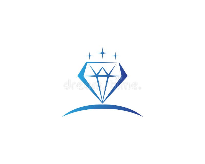 Diamond Logo Design Template Vector Icon Illustration Stock ...