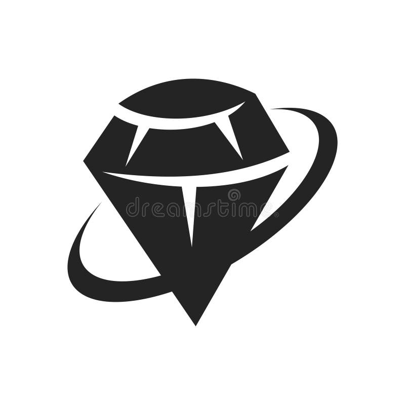 Diamond Logo Template Isolated. Brand Identity. Icon Abstract Vector ...