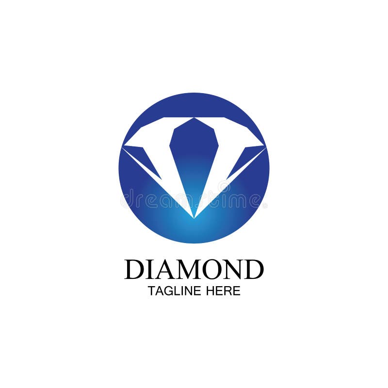 Diamond Logo Template stock vector. Illustration of beautiful - 170949994