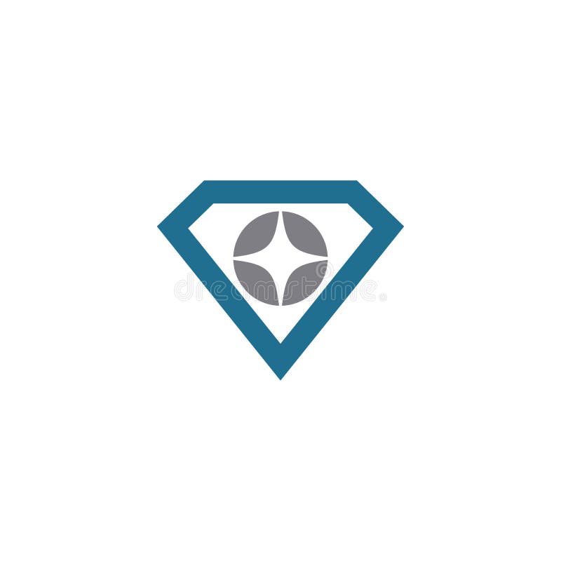 Diamond Logo Template Vector Symbol Stock Vector - Illustration of sign ...