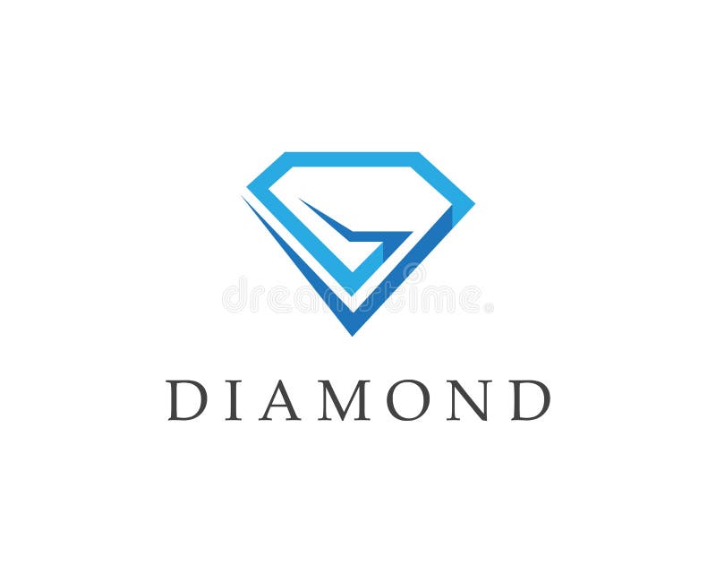 Diamond logo vector. stock vector. Illustration of logotype - 152218251