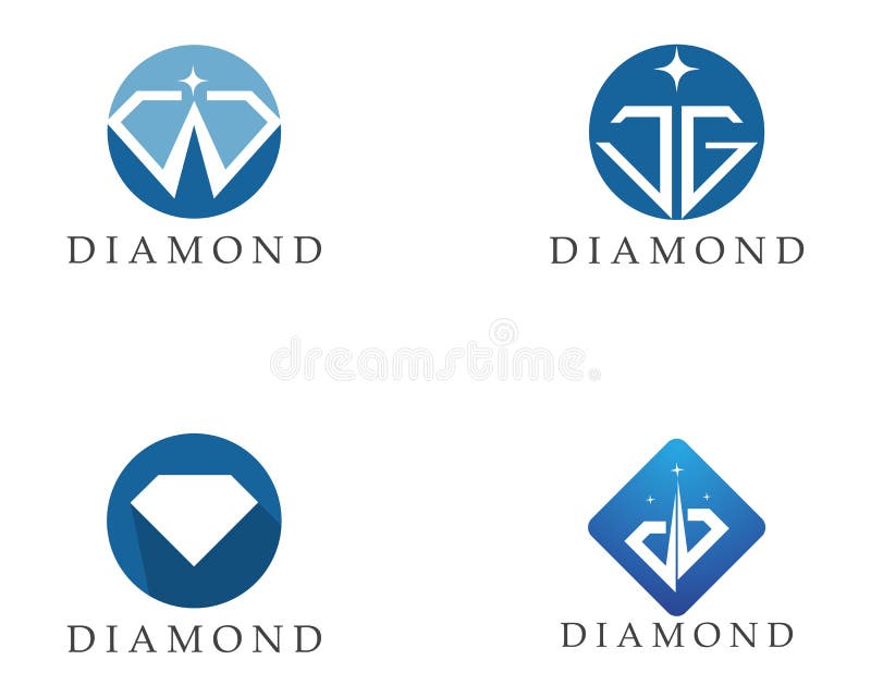 Diamond logo vector. stock illustration. Illustration of luxury - 152218758