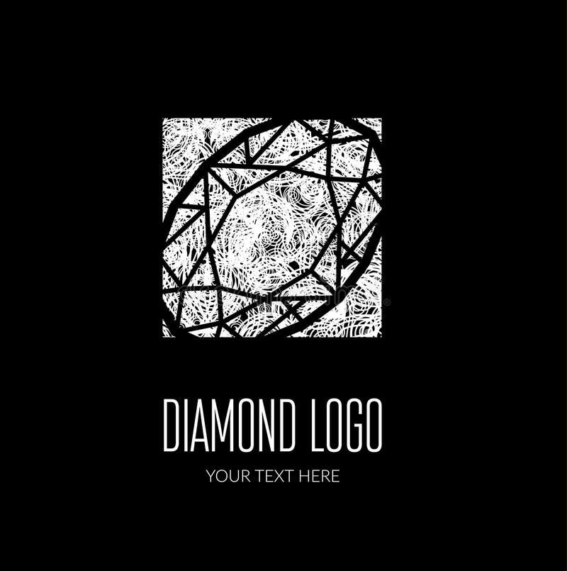 Diamond logo stock vector. Illustration of brilliant - 62209763