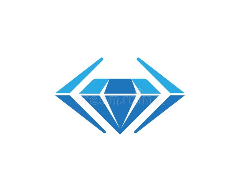 Diamond Logo Vector Template Stock Vector - Illustration of figure ...