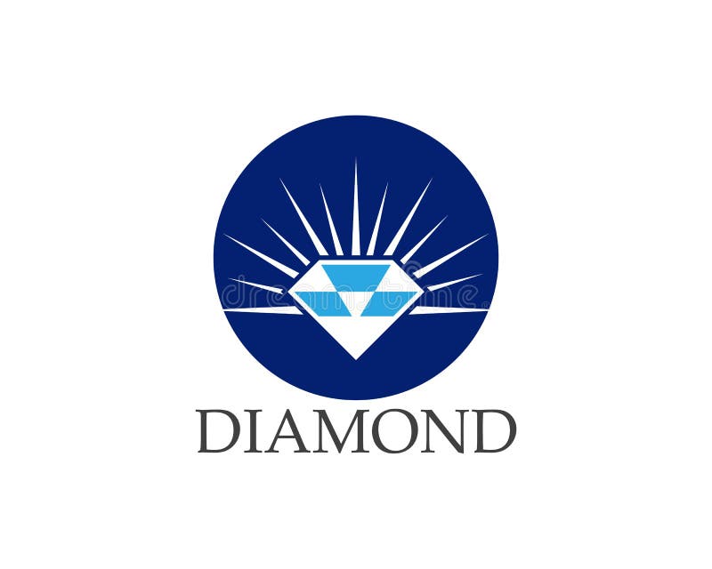 Diamond Logo Vector Template Stock Vector - Illustration of fashion ...