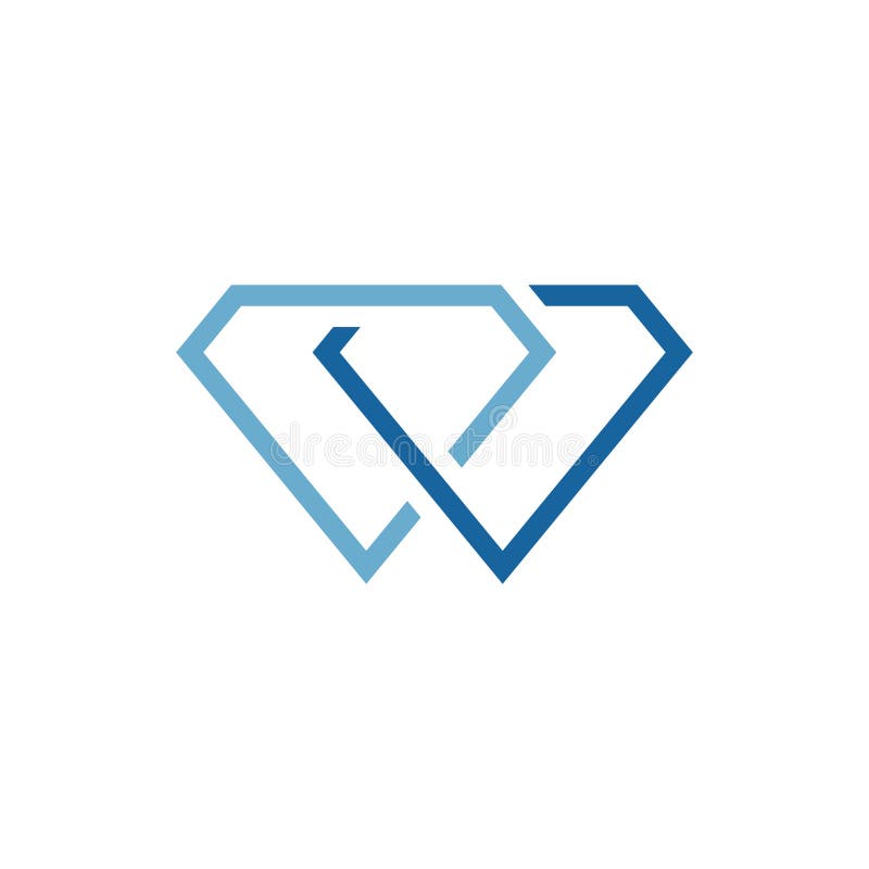Diamond Logo Vector Template Stock Vector - Illustration of design ...