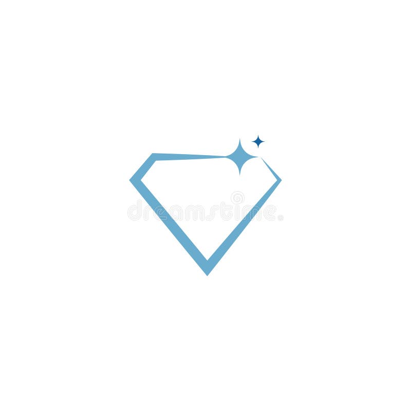 Diamond Logo Vector Template Stock Illustration - Illustration of ...