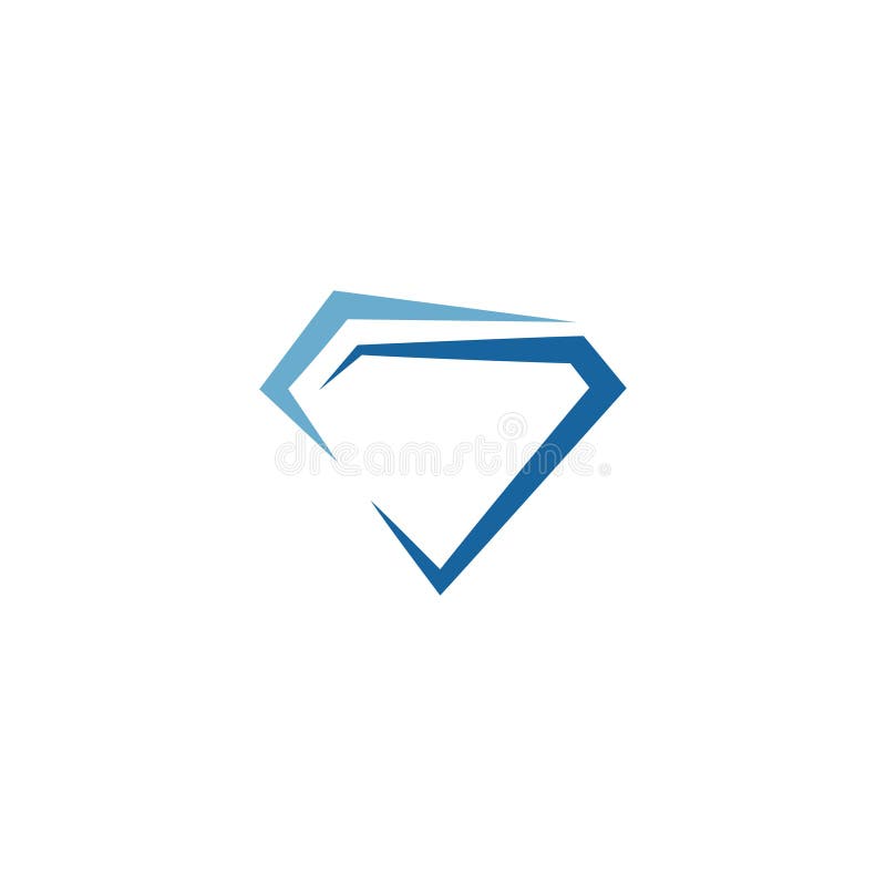 Diamond Logo Vector Template Stock Vector - Illustration of isolated ...