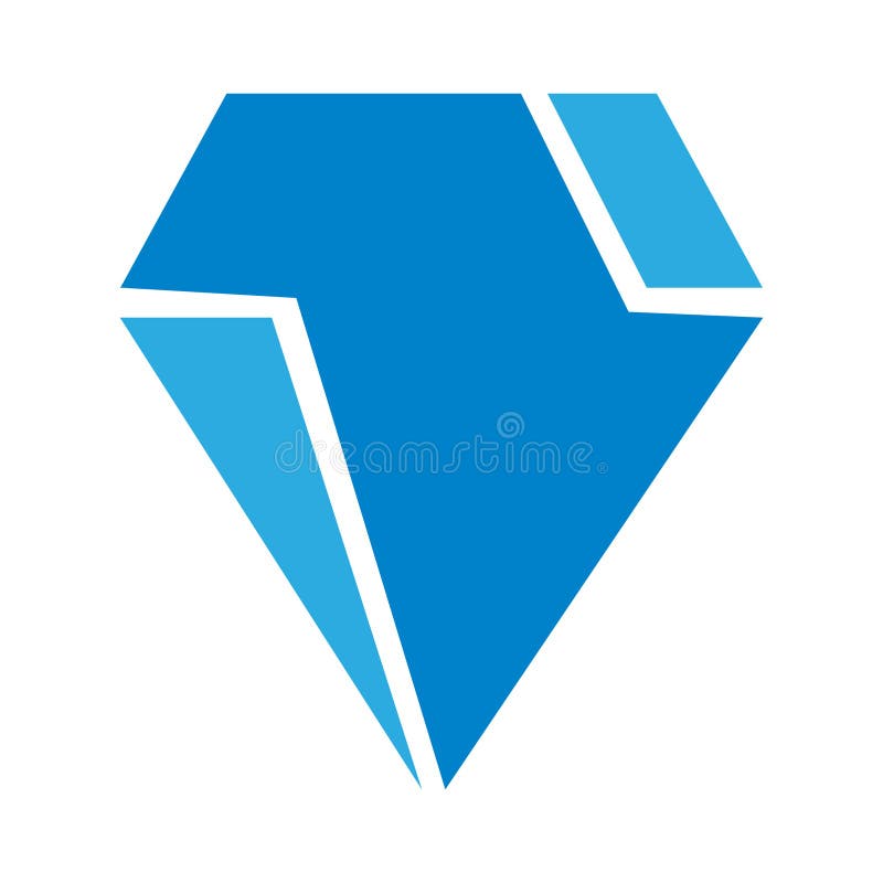 Diamond Logo Vector Template Icon Stock Vector - Illustration of ...