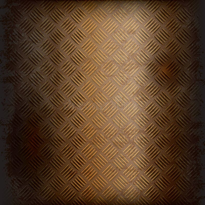 Diamond Metal Plate Background. Vector Illustration Decorative Design ...