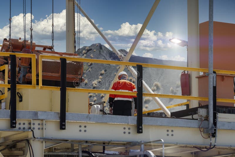 Diamond mine worker stock image. Image of larger, minerals - 182202915