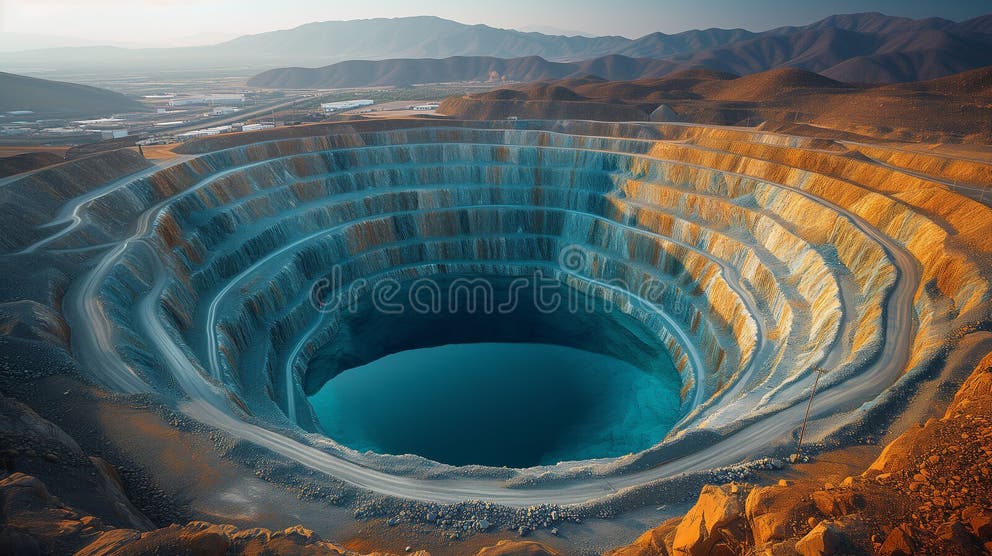 The Diamond Mining Operation Spans Vast Expanses, To Extract Diamonds ...