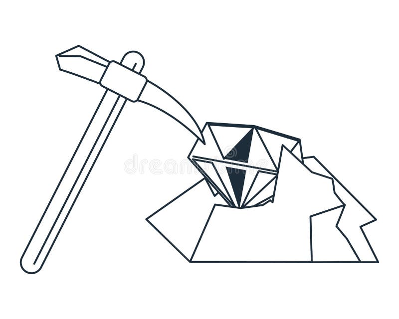 Diamond Mining Clipart Free