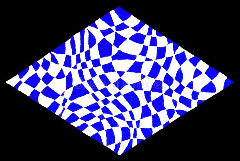 Horizontal Diamond Illustration Stock Image - Image of combination ...