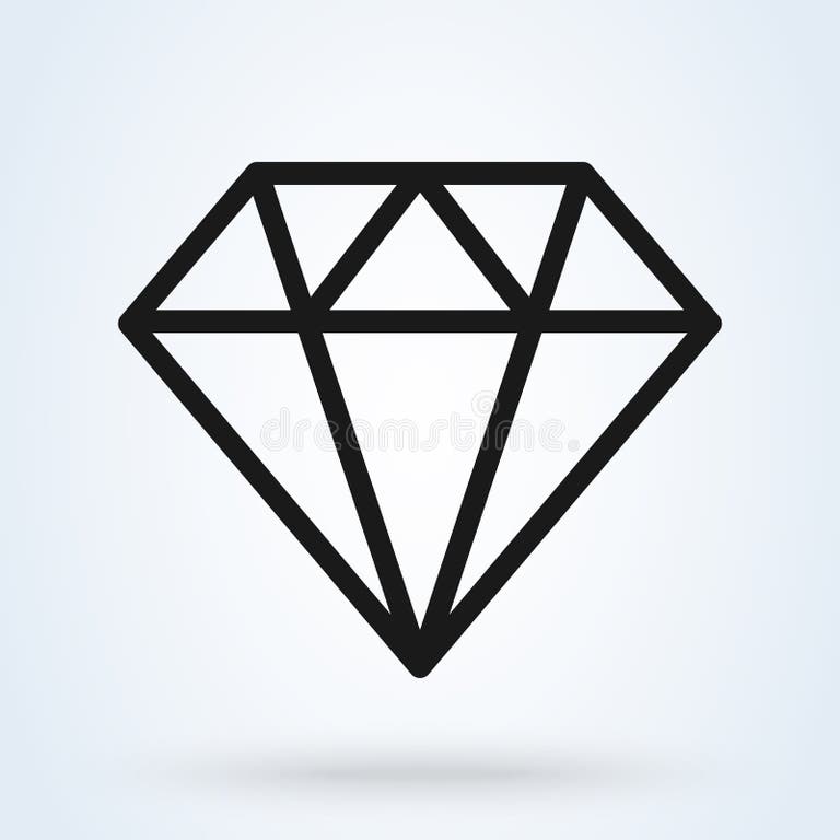 Diamond Outline Stock Illustrations – 55,851 Diamond Outline Stock ...