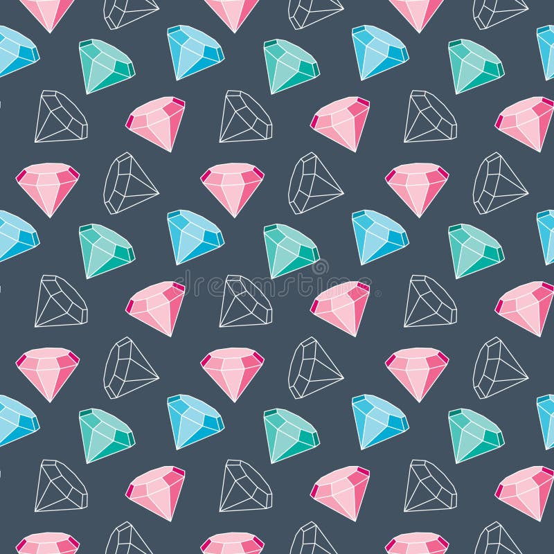 Diamond pattern stock vector. Illustration of geometric - 89386993