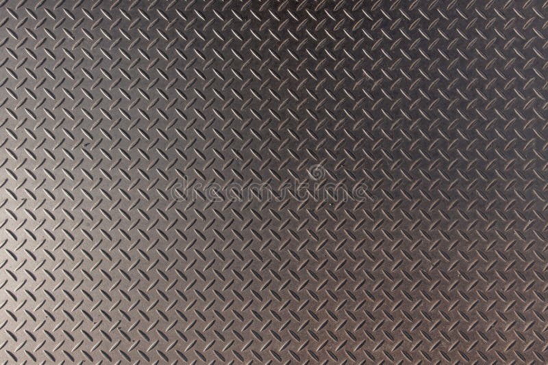 Diamond Pattern Metal Plate Stock Photo - Image of rough, seamless ...