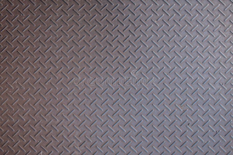 Diamond Pattern Metal Plate Stock Image - Image of factory, floor ...