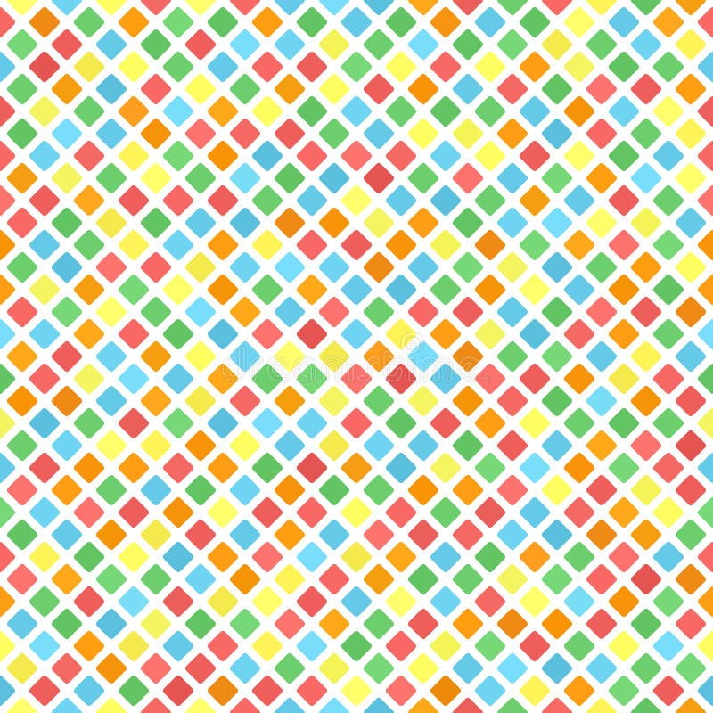 Diamond Pattern. Seamless Vector Background Stock Vector - Illustration ...