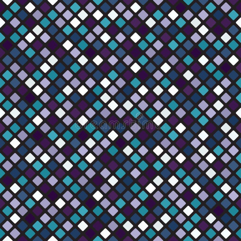 Lilac Diamond Pattern. Seamless Vector Stock Vector - Illustration of ...