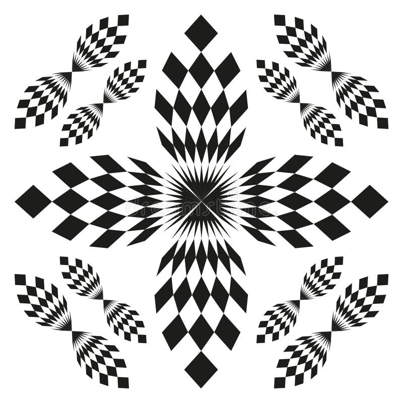 Diamond Checkered Pattern Vector Template Home Decor Stock Vector ...