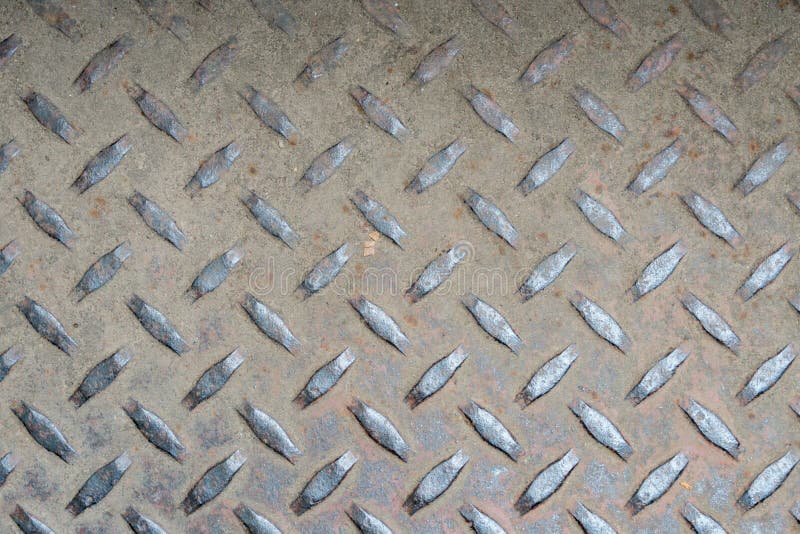 Diamond Pattern Steel Texture Stock Image - Image of heavy, ironworks ...