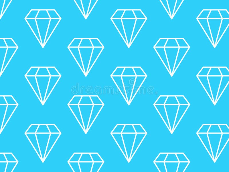 Diamond Pattern. Vector Flat Illustration Stock Illustration ...