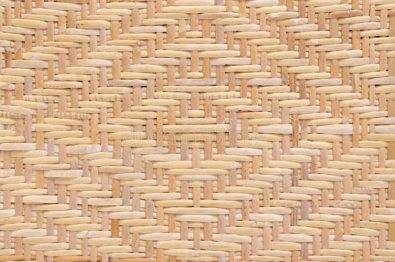 Diamond Pattern Woven Rattan Stock Photo - Image of style, decoration ...