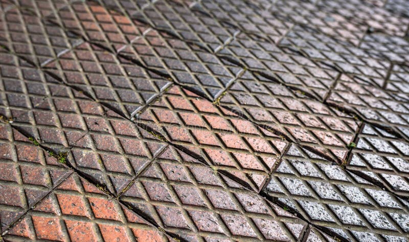 Diamond Paving stock photo. Image of worn, paved, victorian - 71189990