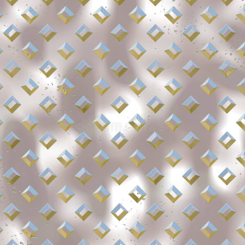 Diamond Plate Frame Vector stock vector. Illustration of heavy - 7298306