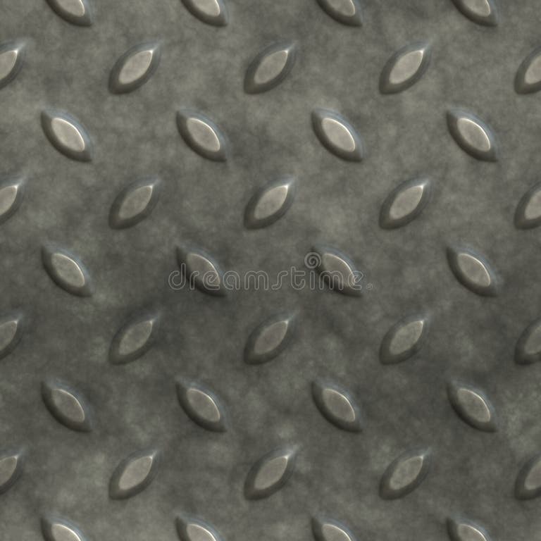 Diamond plate clean med stock illustration. Illustration of metal - 7094574