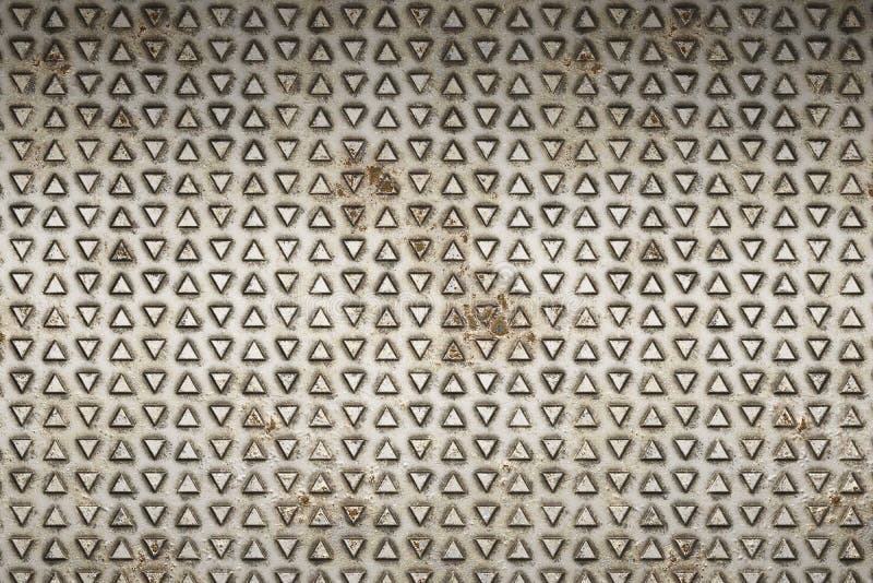 Diamond Plate Metal Background. Brushed Metallic Texture. 3d Rendering ...