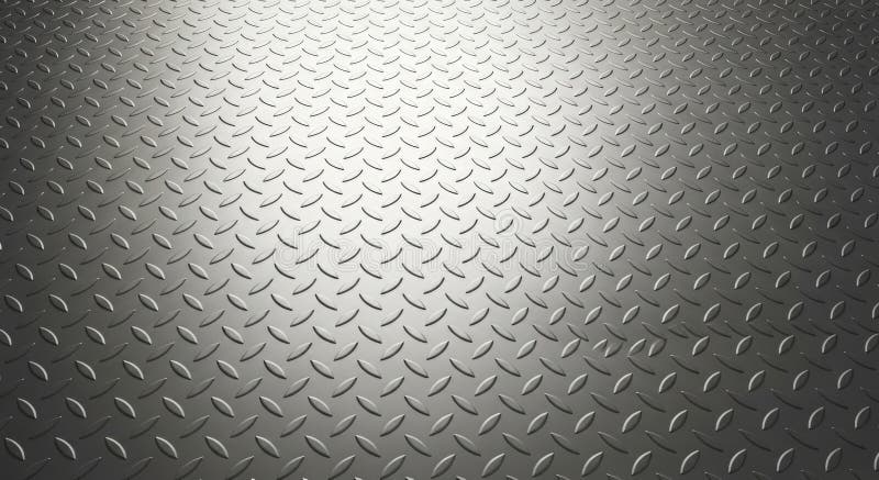 Diamond Plate Metal Sheet Surface Texture Pattern Stock Illustration ...