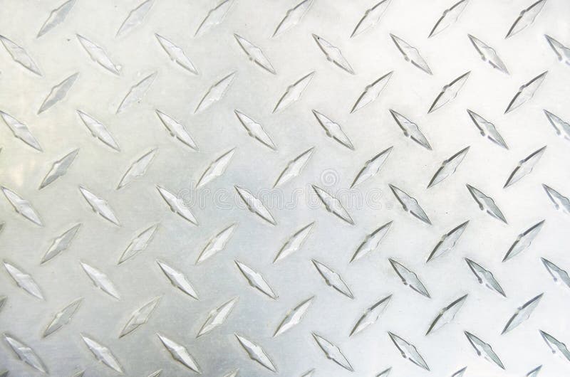Diamond Plate Silver Metal stock image. Image of plate - 32532783
